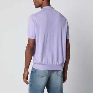 Polo Ralph Lauren Lilac Cotton Polo Shirt - Purple