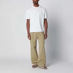 Auralee Finx Cotton Chino Trousers - Beige