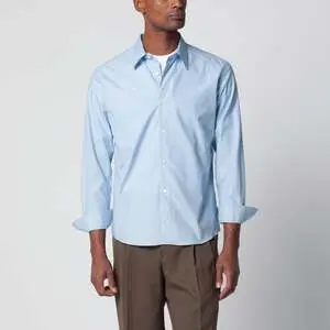 Auralee Slim-fit Cotton Twill Shirt - Light Blue