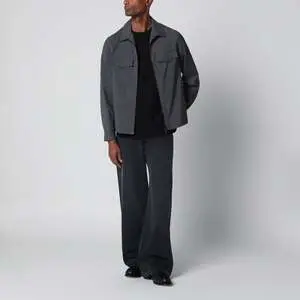 SANTANIELLO Wool-blend Overshirt
