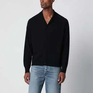 AMI Paris Wool Cardigan - Black