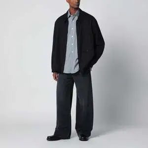 Our Legacy Evolved Jacket In Merino Wool Voile - Black