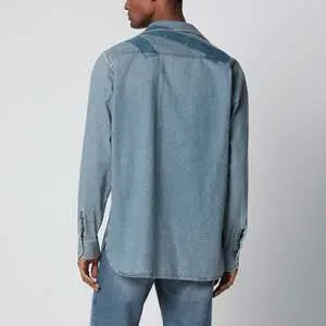 MAISON MARGIELA Ice Blue Denim Shirt