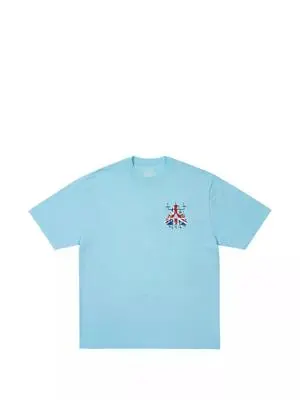 PALACE Graphic-print T-shirt - Blue
