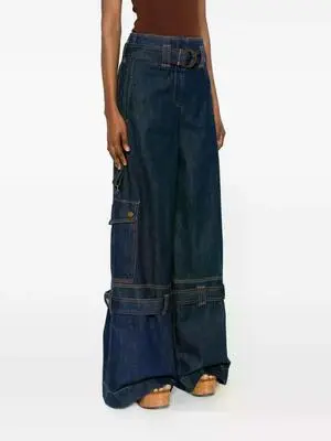 Zimmermann Belted Flap-pockets Jeans