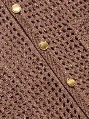 L'Agence Mariana Pointelle Knit Shirt