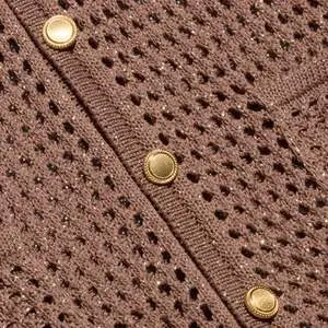 L'Agence Mariana Pointelle Knit Shirt