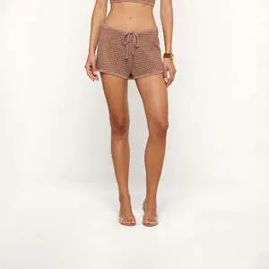 L'Agence Pointelle Knit Short