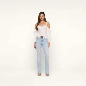 L'Agence Saya Satin Top