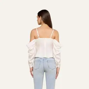 L'Agence Saya Satin Top
