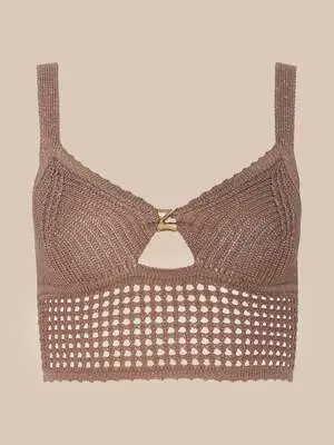 L'Agence Tracy Bralette Top - Hazelnut