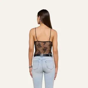 L'Agence Kaelith Lace Bodysuit