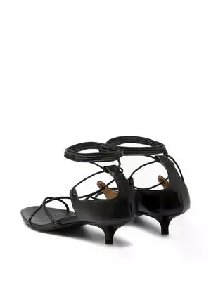 Marsèll Fiuto Lace-up Strap Sandals - Black