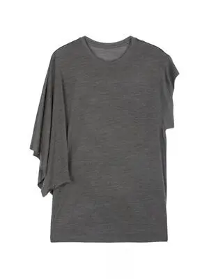 LESS Asymmetric Short Sleeve Top