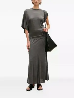 LESS Asymmetric Short Sleeve Top