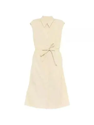 LESS Belted Shirt Dress