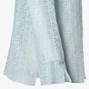 Fendi Long-sleeved Shirt With Burnout Pequin Pattern