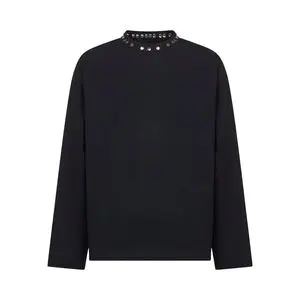 JIL SANDER Studded Long-sleeve T-shirt