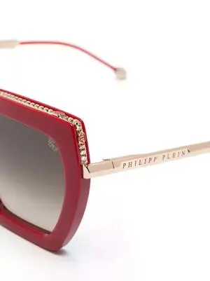 Philipp Plein Geometric Sunglasses