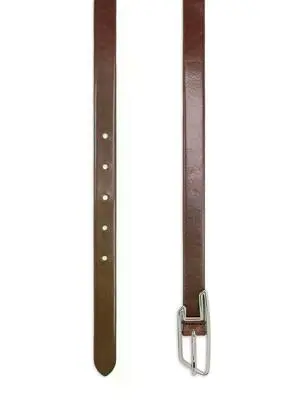 DIESEL® D-shaped Buckle Belt - Brown