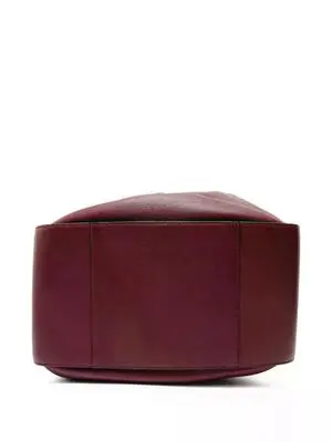 Loewe 2016-2018s Large Hammock Leather Tote - Red