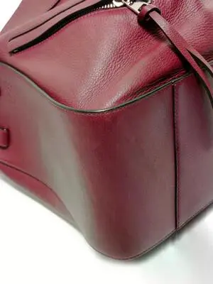 Loewe 2016-2018s Large Hammock Leather Tote - Red