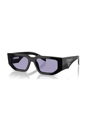 Prada Full Rim Rectangle Sunglasses - Violet