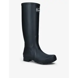 Barbour Abbey Logo-patch Wellington Boots - Black