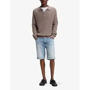 Hugo Tapered-fit Mid-rise Denim Shorts