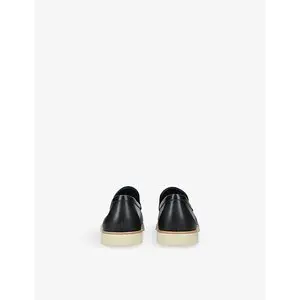 Magnanni Calpe Leather Loafers - Navy