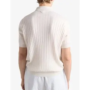 Prada Regular-fit Cashmere And Silk-blend Polo Shirt