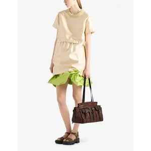 Prada Leather Tote Bag