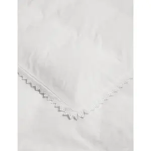 TEKLA Anais Cotton Duvet Cover - Broken White