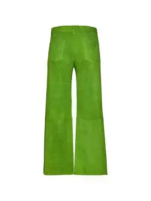 Stouls Lilou Suede Trousers - Green