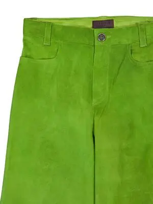 Stouls Lilou Suede Trousers - Green