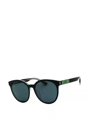 Moschino Full Rim Round Sunglasses