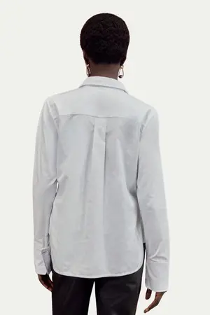 Karen Millen Cotton Woven Button-down Shirt