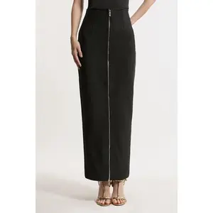 Karen Millen Figure Form Zip Maxi Skirt