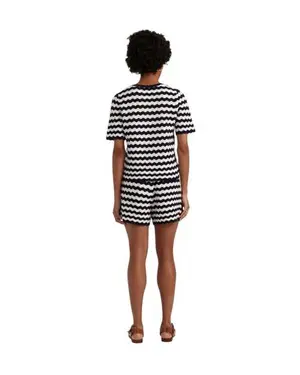 Chinti & Parker Cotton Crochet Shorts