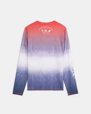 SALT LIFE Long Sleeve Crewneck Tee With Graphic Print