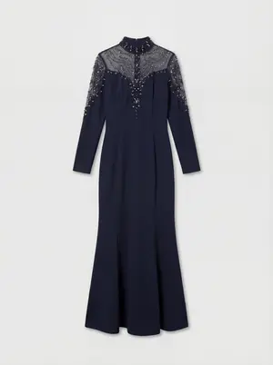 Karen Millen Petite Crystal Embellished Maxi Dress