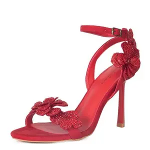 LAUREN LORRAINE Fiona Sandal - Red