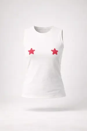 SABLE Dos Estrellas Organic Cotton Graphic Tank