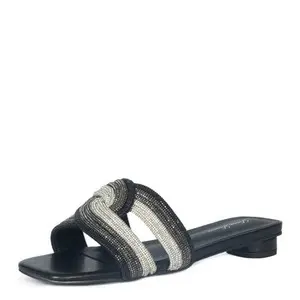 LAUREN LORRAINE Becca Sandal - Black