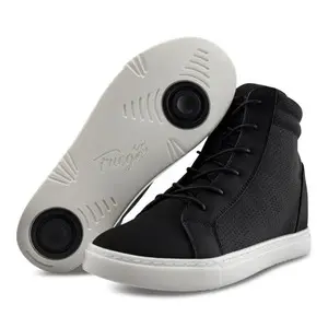 FUEGO Wedge Dance Sneakers - Black