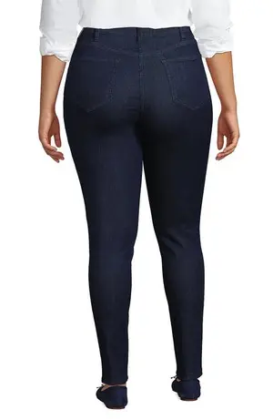 LANDS' END High-rise Adaptive Lycra Skinny Jeans