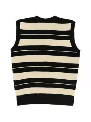 LESS Striped Knit Vest