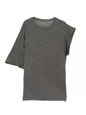 LESS Asymmetric Short Sleeve Top