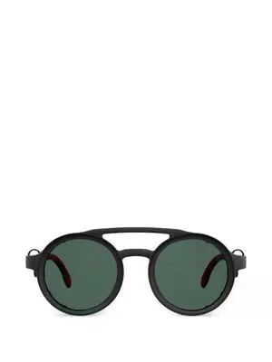 Carrera Eyewear Double-bridge Round-frame Sunglasses - Black