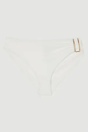Karen Millen Bikini Bottoms With Gold Trim